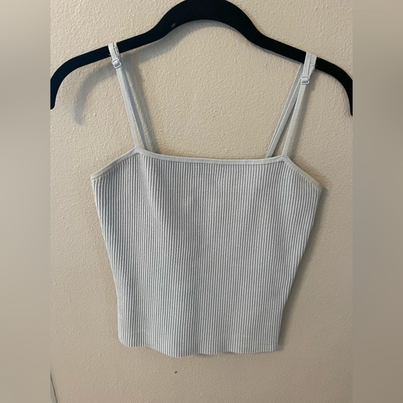 Babaton | Tops | Babaton Tank Blue Top | Poshmark